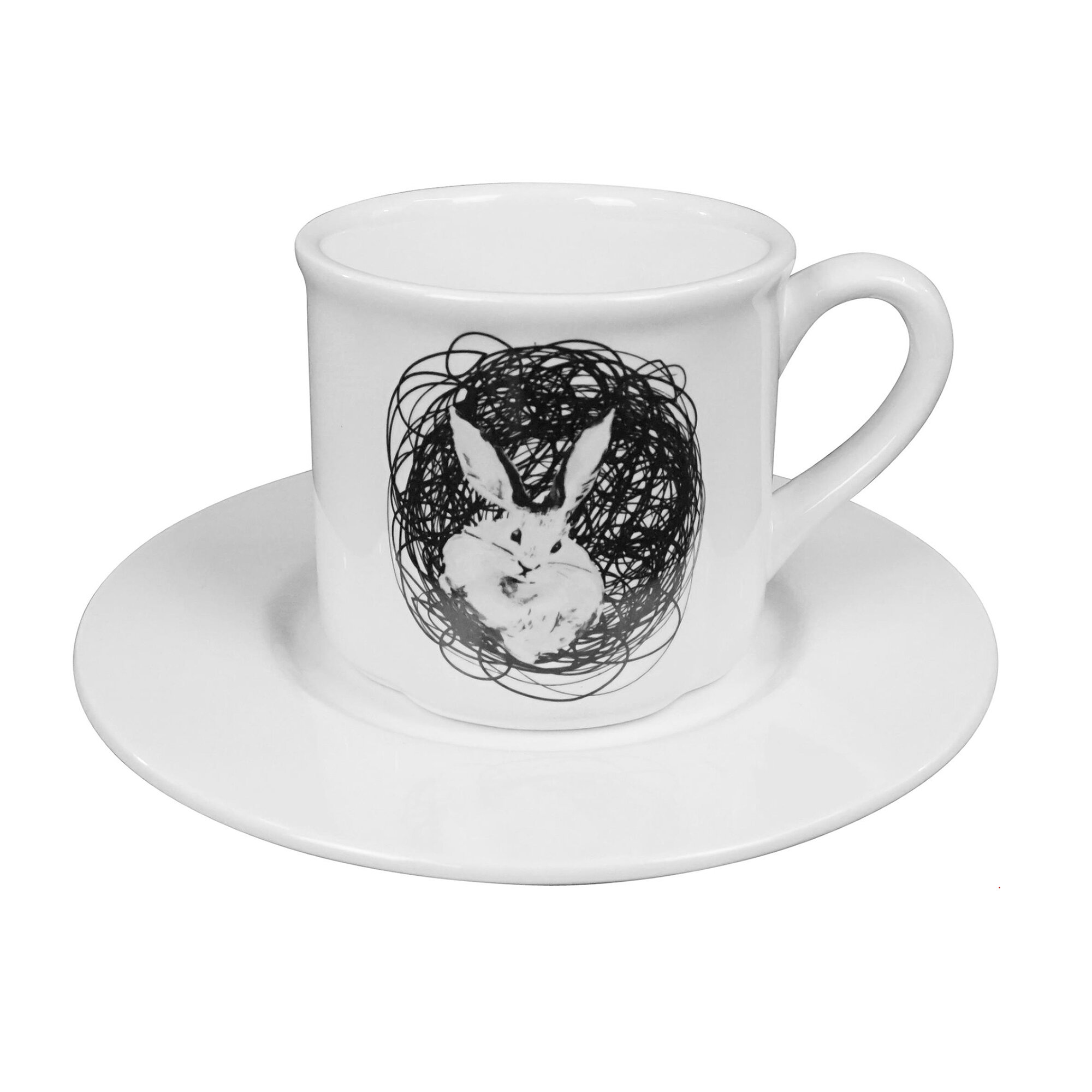 Чашка с блюдцем HOFF Interieur 150 мл, 54753