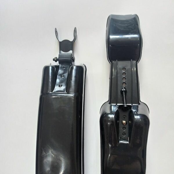 Крылья спортивные GW-3008-22, 24"-26", пластик, чёрный