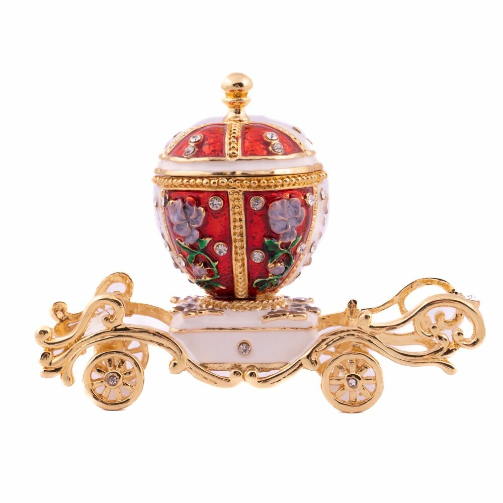 Шкатулка "Карета" в стиле "Фаберже"
