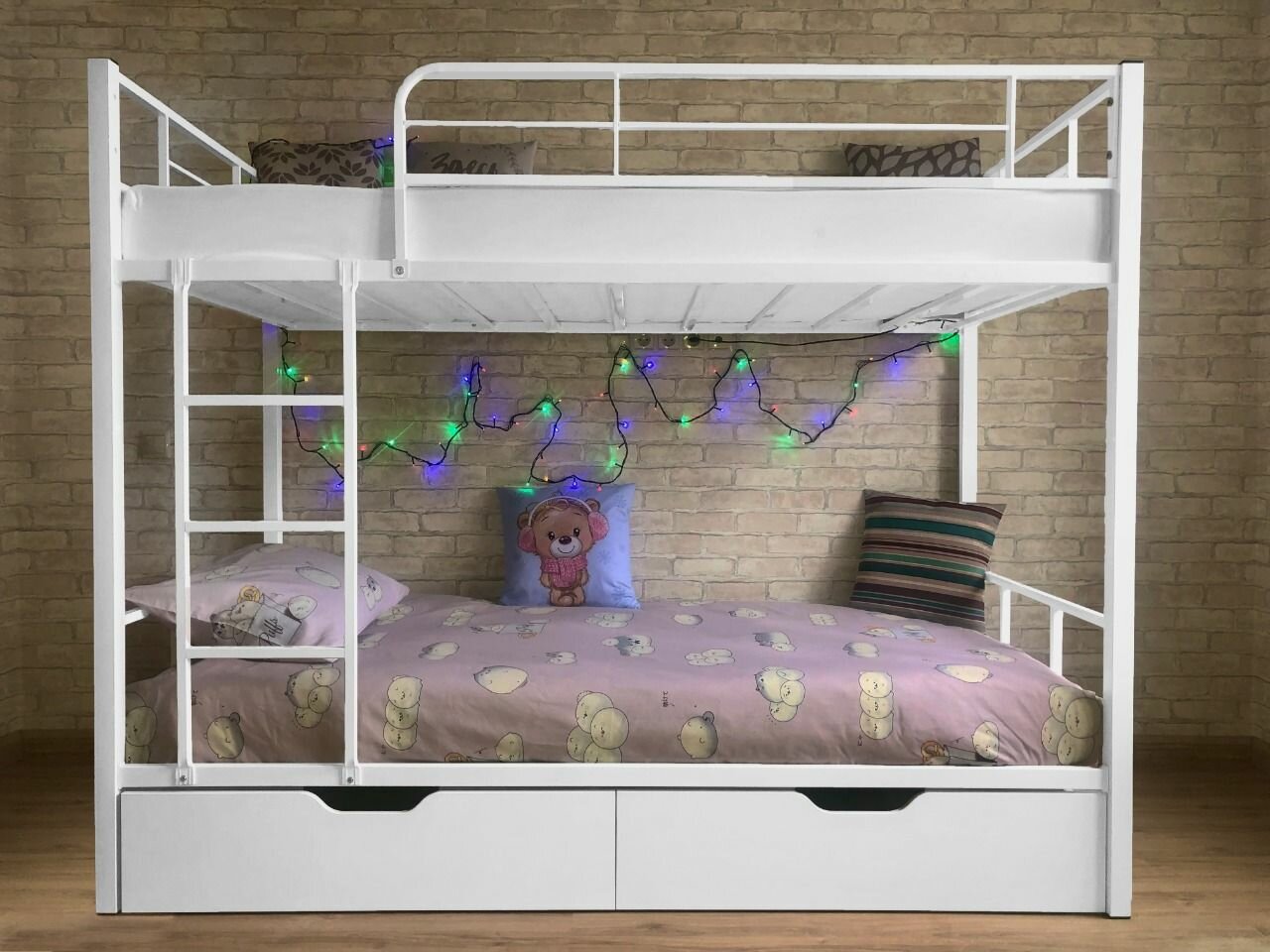 Двухъярусная кровать Севилья-2 с ящиками