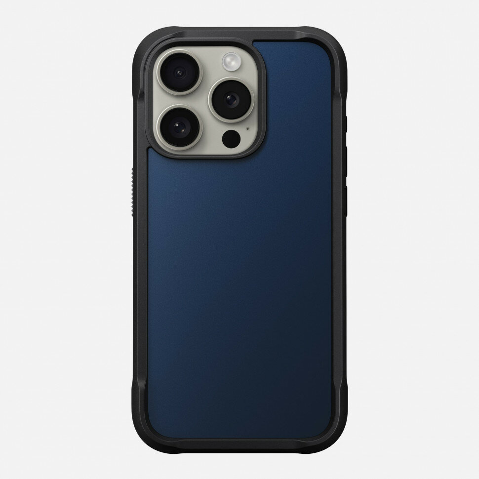 Чехол Nomad Rugged Case для iPhone 15 Pro Max синий (Atlantic Blue)