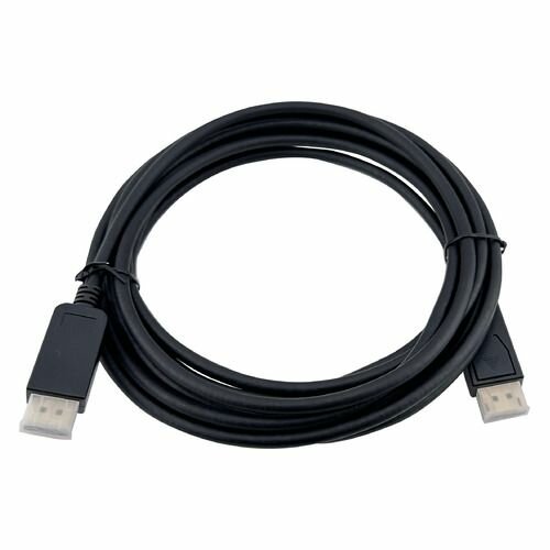 Кабель Display Port DisplayPort (m) (прямой) - DisplayPort (m) (прямой), GOLD , 5м, черный