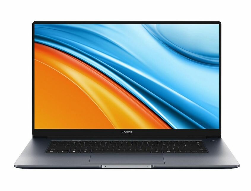 15,6" Ноутбук HONOR MagicBook 15 BMH-WFQ9HN (5301AFVQ) серый - 1920x1080, IPS, AMD Ryzen 5 5500U, ядра: 6 x 2,1 ГГц, 16 ГБ, SSD 512 ГБ, AMD Radeon Graphics, Windows 10 Pro