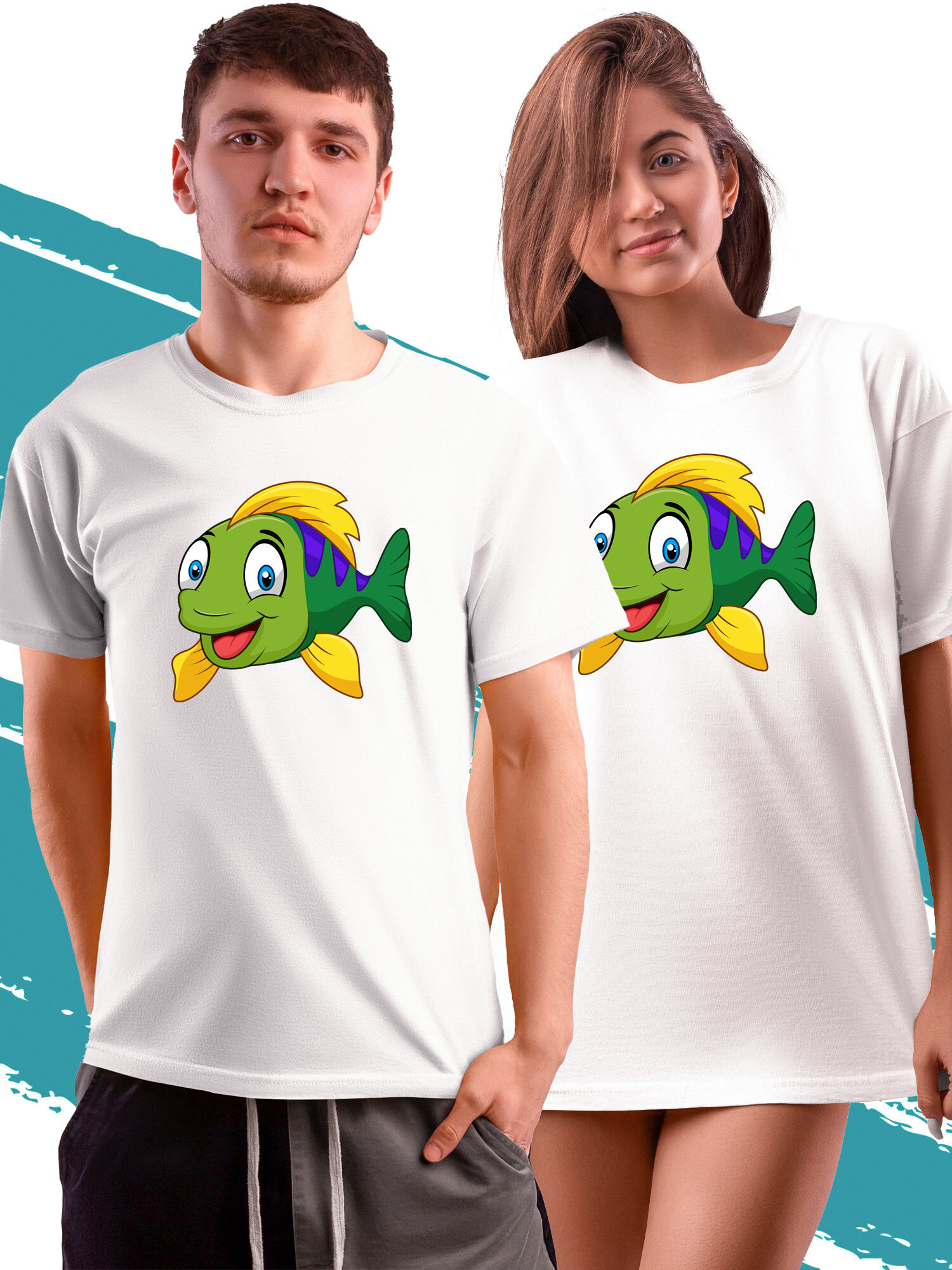 Футболка рыба