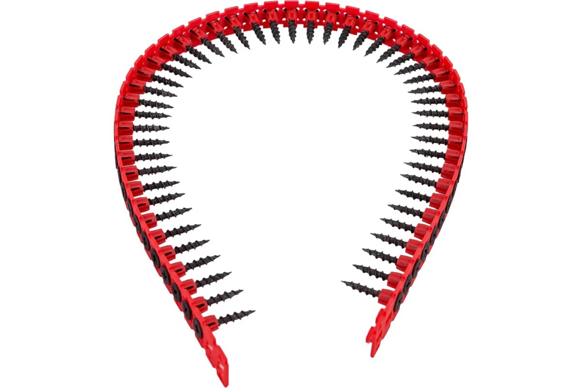 FIXPISTOLS cаморезы в ленте F-SWP 3.5x25 мм редкий шаг (1000 шт/уп) 1-3-3-5438