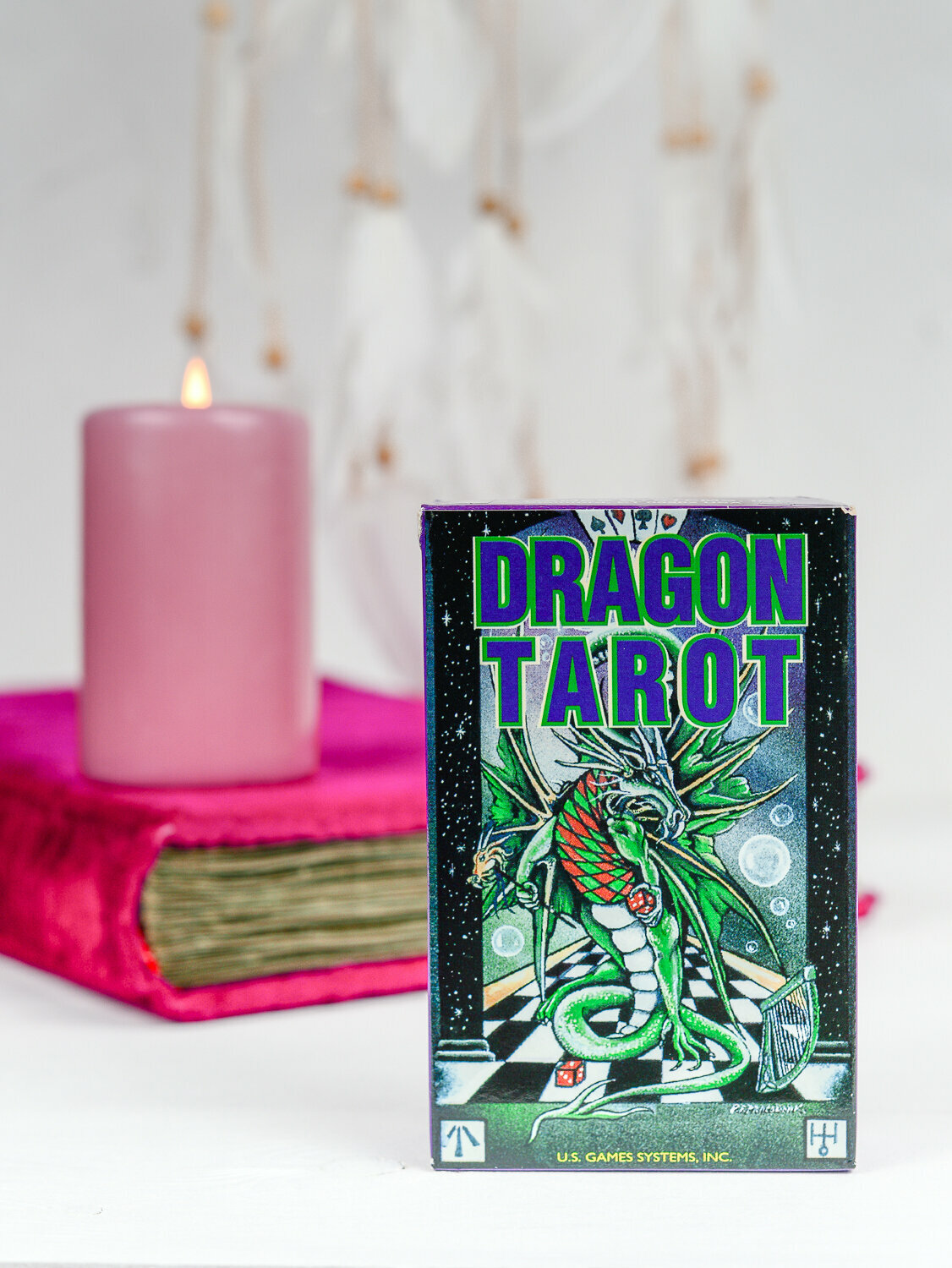 Таро Дракона / Dragon Tarot 78 карт, инструкция на английском языке, U.S. Games Systems