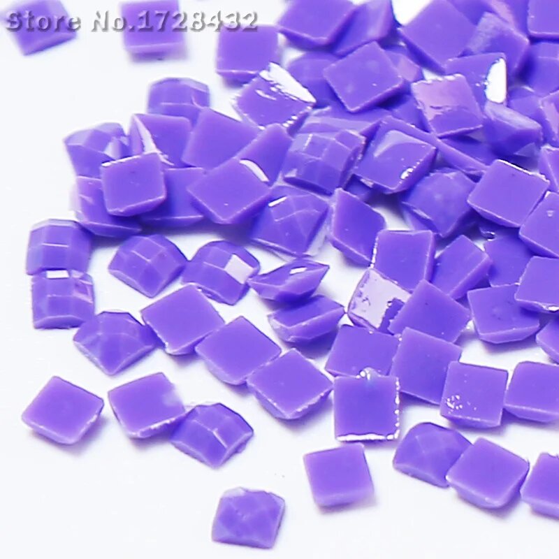 Хуакан квадратные стразы для вышивки 50 шт 100g 16000pcs