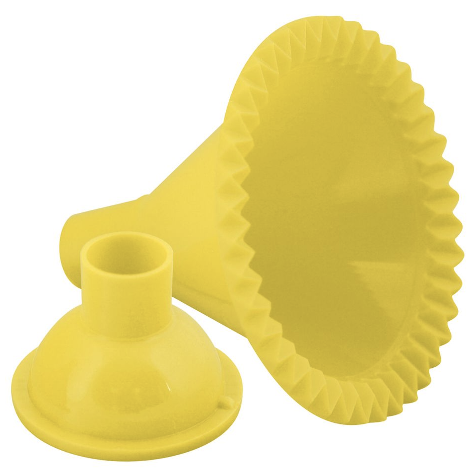 Форма для пельменей MultiDom / Мультидом из полипропилена, желтая, 7.1см / пельменница