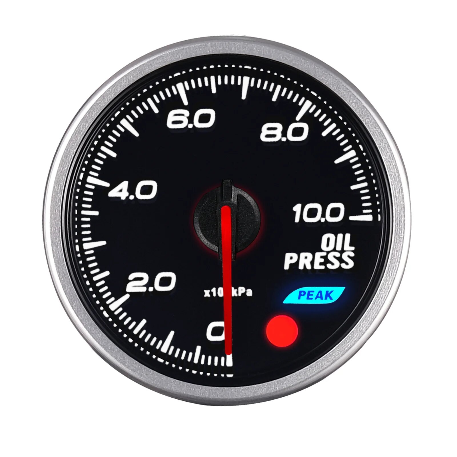 Дымовая линза 52 мм, 2 дюйма, 0-10 бар, датчик давления масла, измеритель влажности, с шаговым двигателем