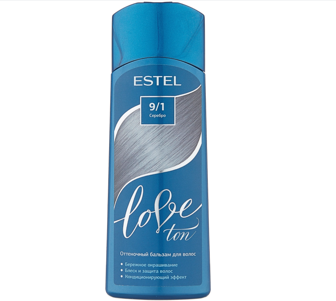 ESTEL Оттеночный бальзам LOVE для тонирования волос, тон 9/1 Серебро, 150 мл