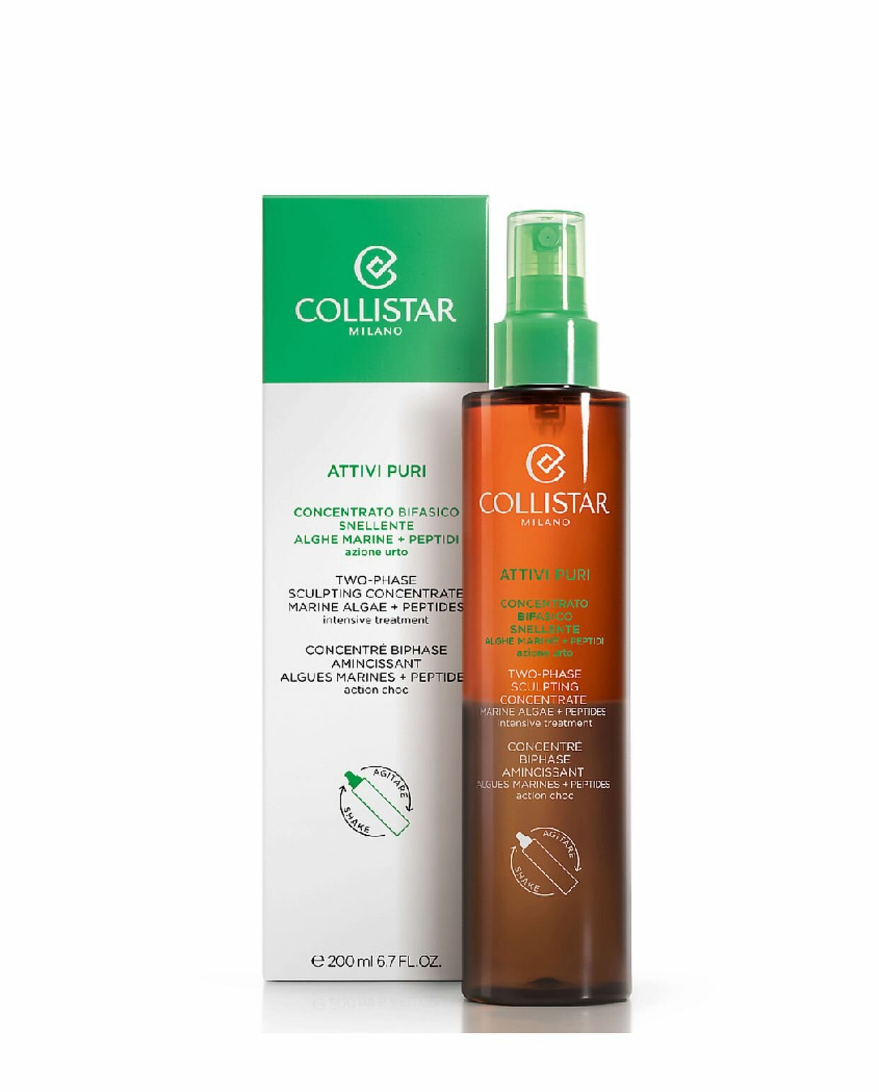 Collistar концентрат двухфазный для коррекции фигуры Two-Phase Sculpting 200 мл