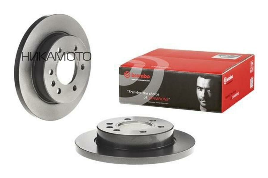 BREMBO 08D04611 Диск тормозной задний MERCEDES-BENZ eSPRINTER Van (B910) 02 20- MER