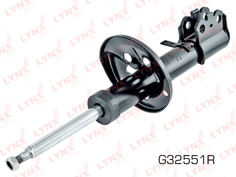 LYNXauto Стойка амортизатора передняя правая TOYOTA Carina E(T19) 1.6-2.0 92-97