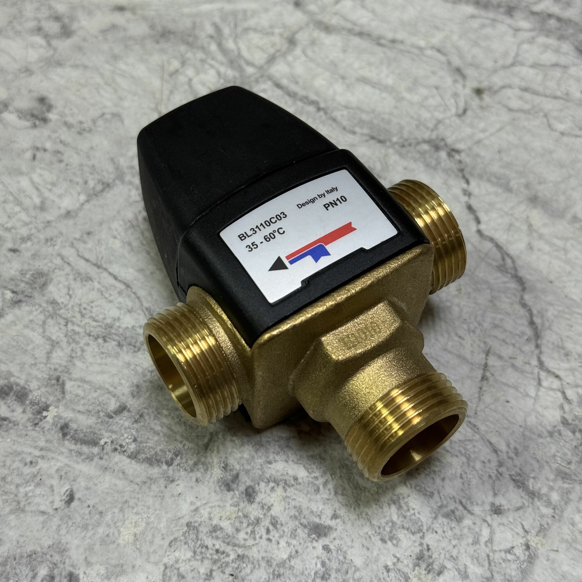 Термосмесительный клапан 3/4" Zeissler для бойлера и теплого пола BL3110C03