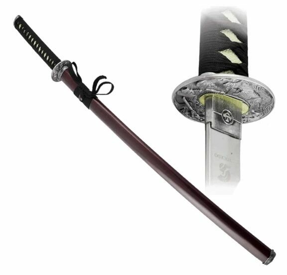 Катана классическая красная