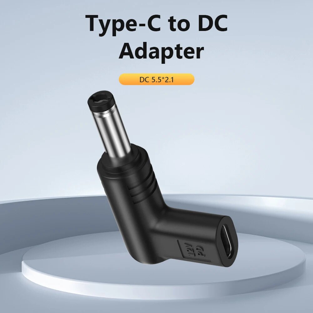 USB C PD к DC адаптер APWIKOGER 12V, DC5.5x2.1