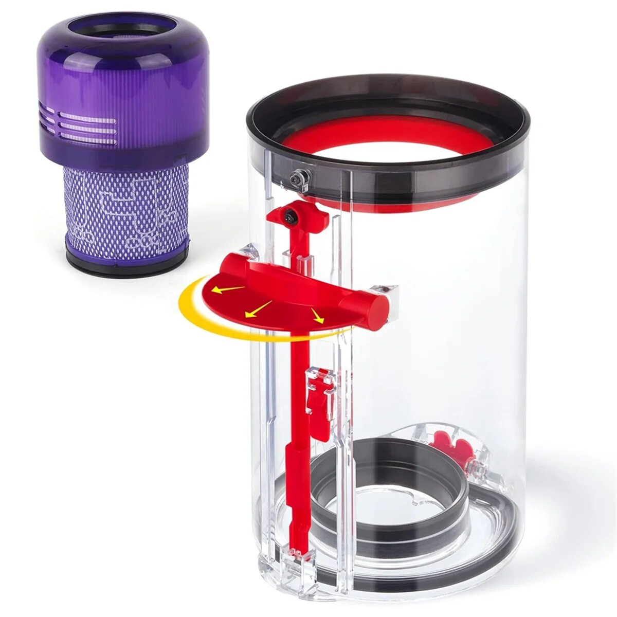 Пылесборник с фильтром HEPA для Dyson V11 V15 SV14 SV15 SV22