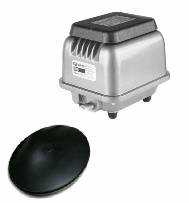 Комплект аэрации для пруда или септика SET HJB-50 + Дисковый аэратор 300LC