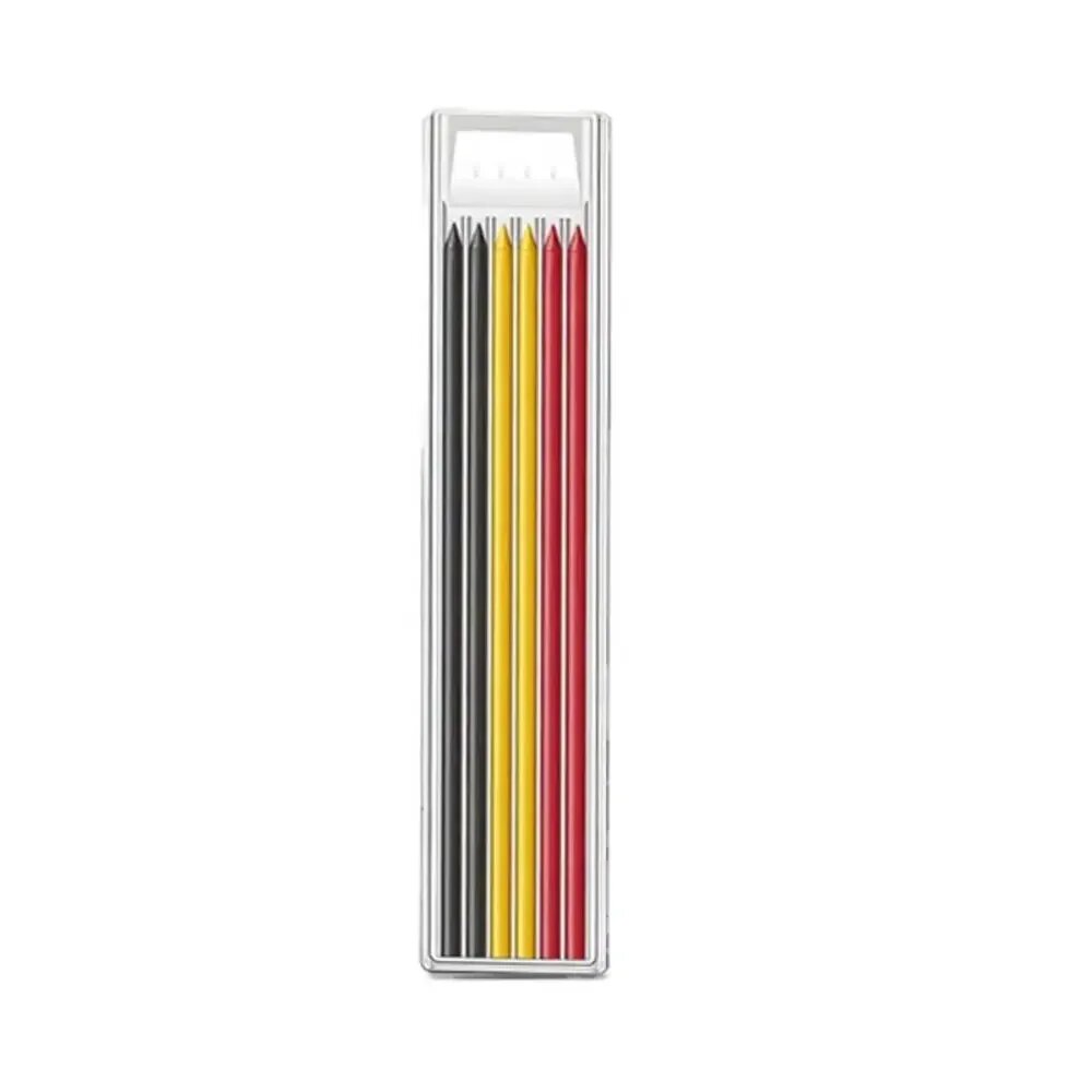 Карандаши механические цветные 3Colors-6PCS Refills
