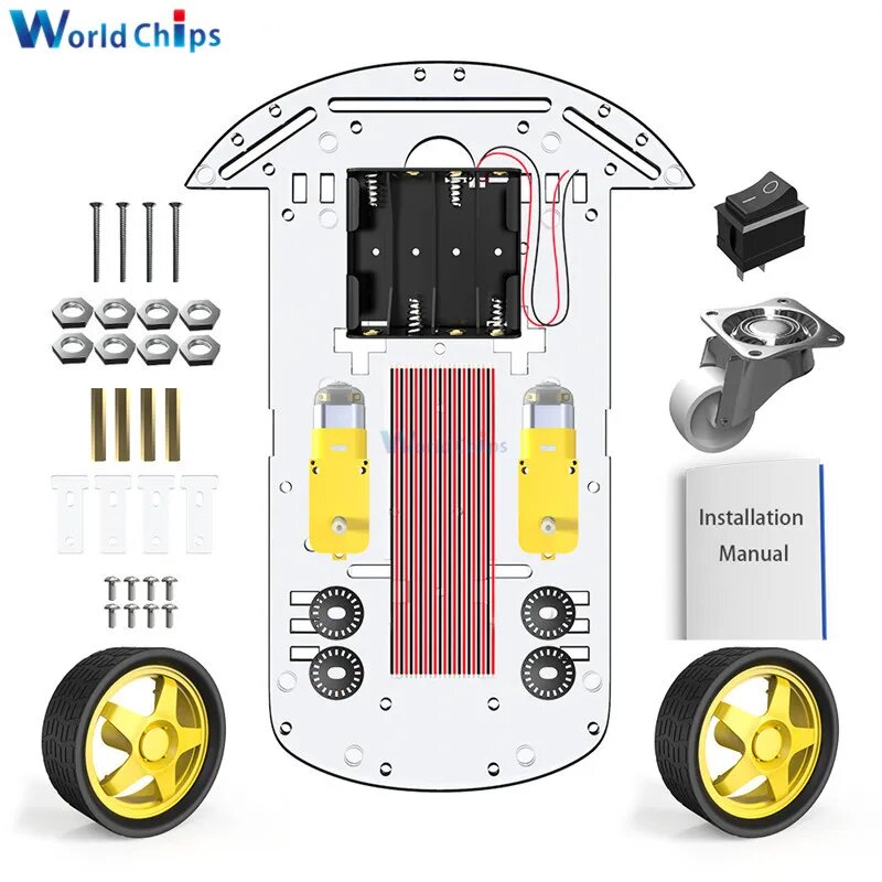 Diymore 2WD Robot Smart Car Chassis Kit — фото 1
