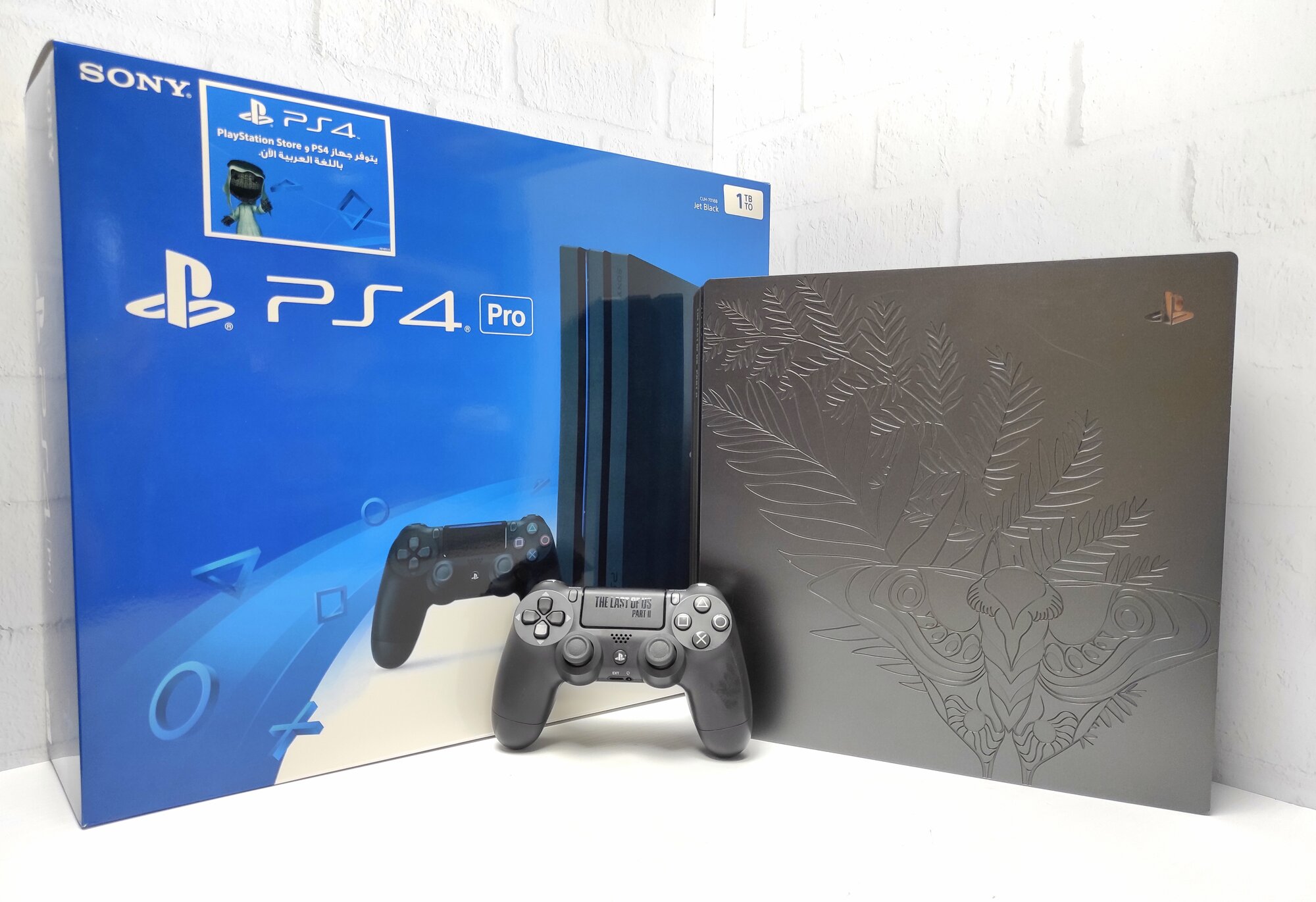 Игровая приставка Sony PlayStation 4 PRO 1 TB PS4 The Last Of Us Part II Limited Edition + Одни из нас: Часть II