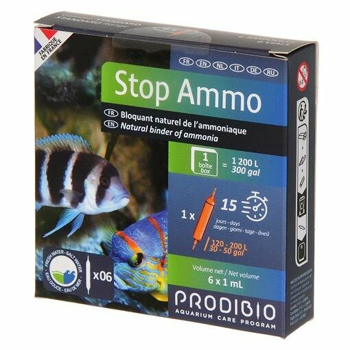 Кондиционер Prodibio STOP AMMO 6шт