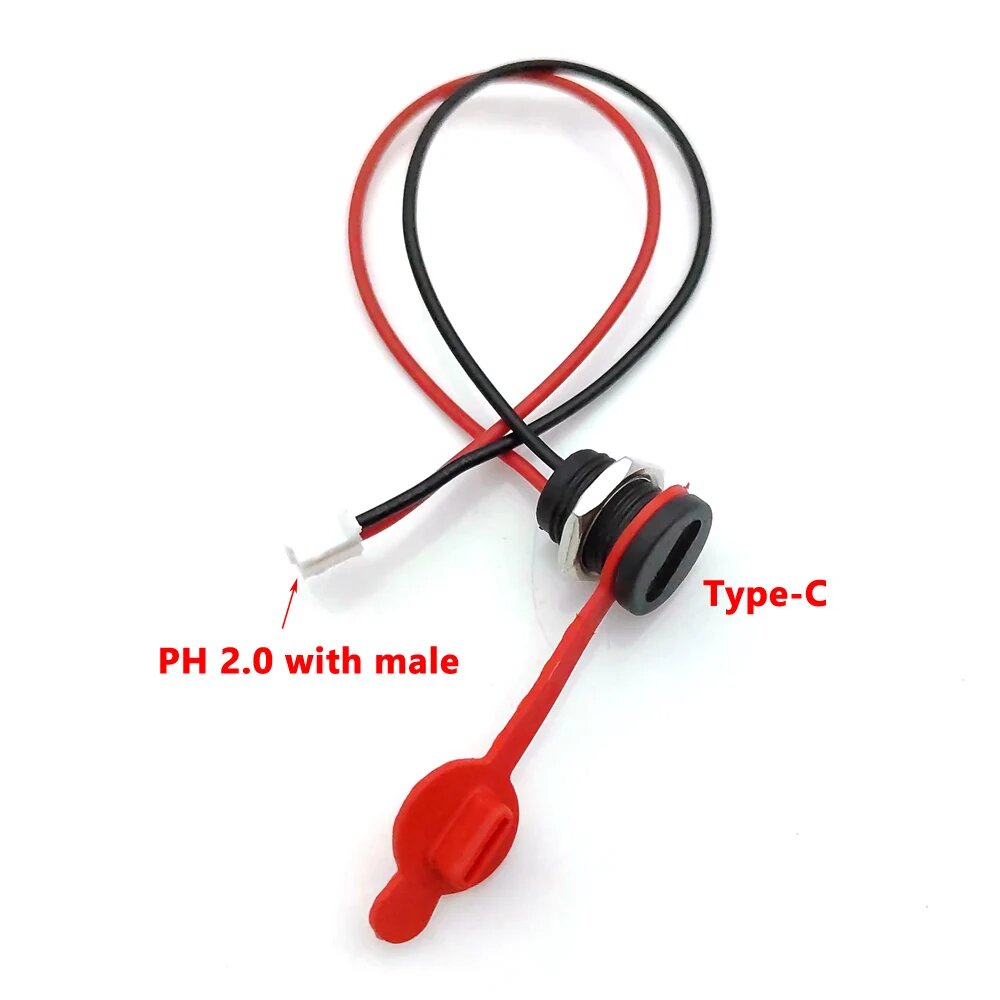 Водонепроницаемые разъемы HBXINTAO 2PIN 4PIN USB-C Type-C JQ-118