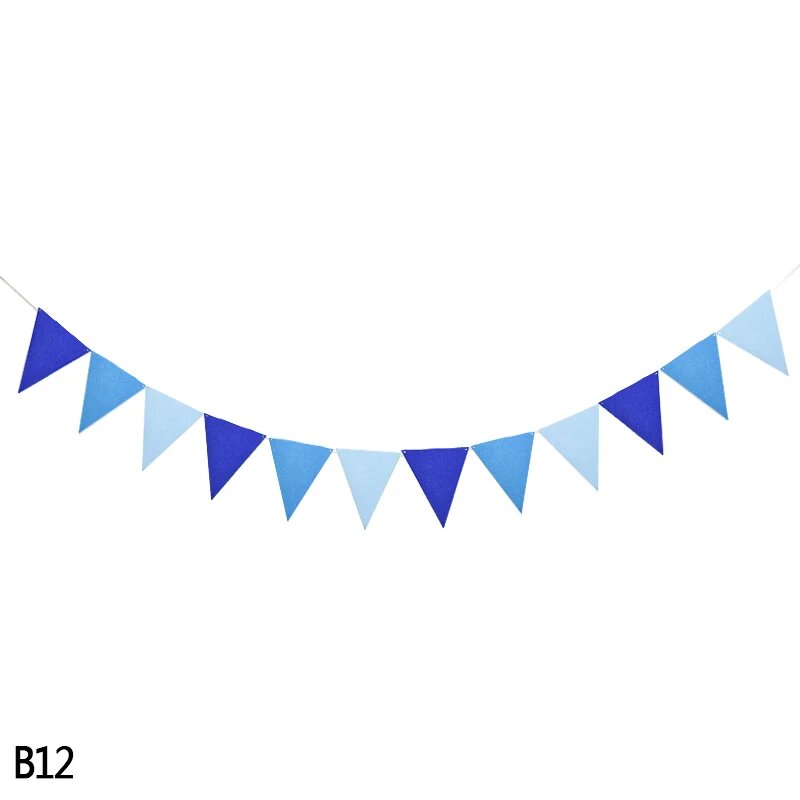 Фетровые флаги YONGSNOW, набор из 12 штук B12