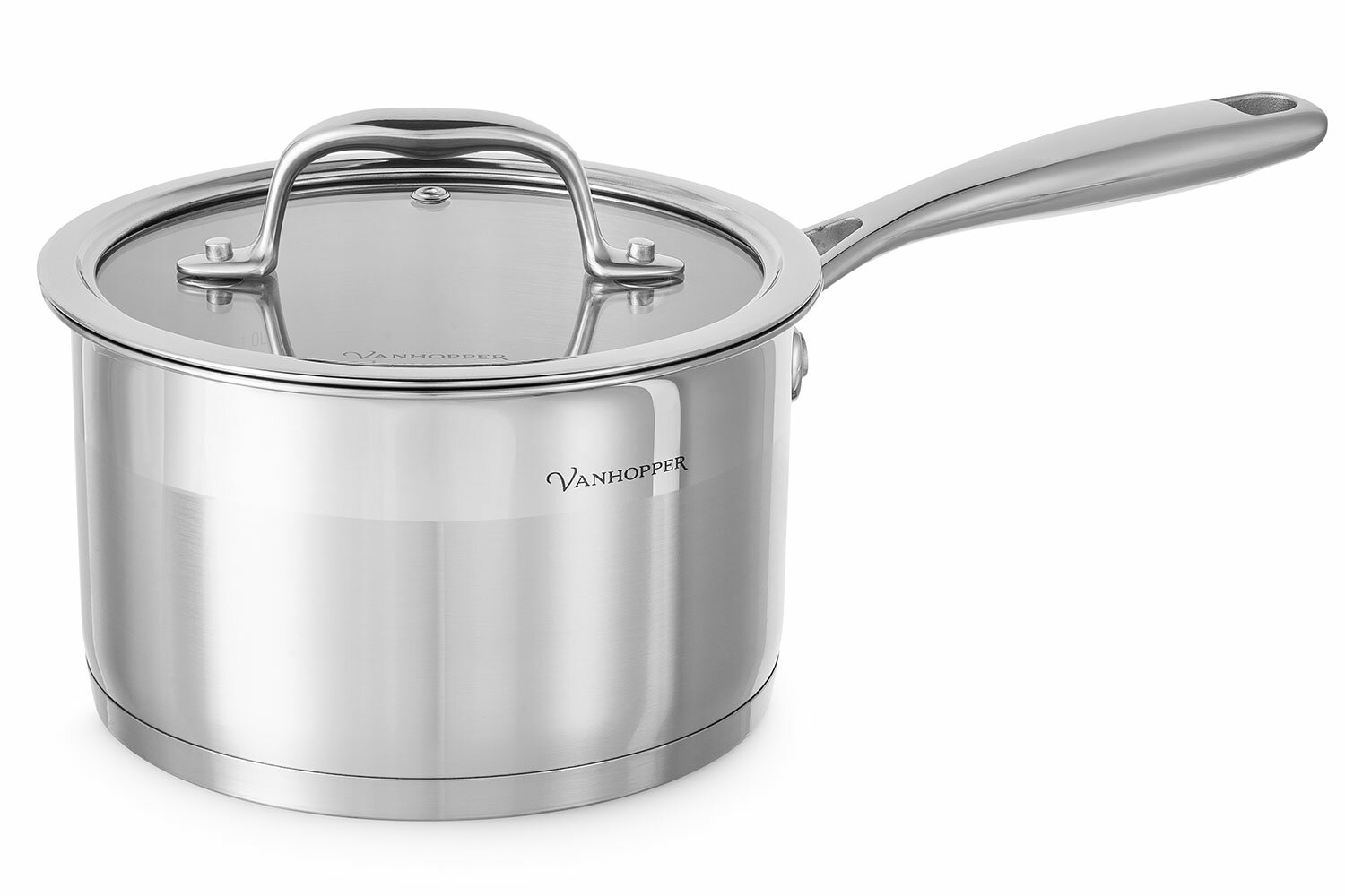 VANHOPPER Versailles 1.9 л ковш с крышкой для готовки на плите и в духовке