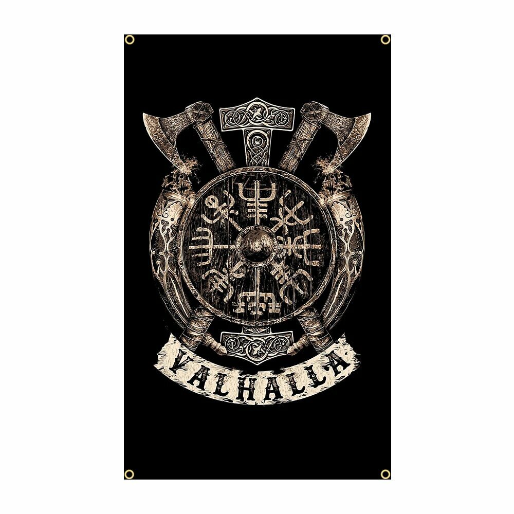 Флаг викингов 90x150 см из полиэстера 90 x 150cm, 7