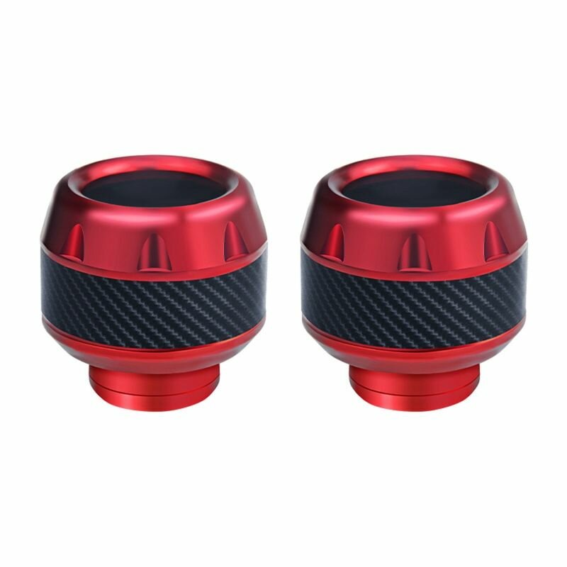 2 шт, универсальная защита от падения для мотоциклов из алюминиевого сплава, взрывозащищенная вилка переднего колеса, защитная чашка, ползунок при столкновении