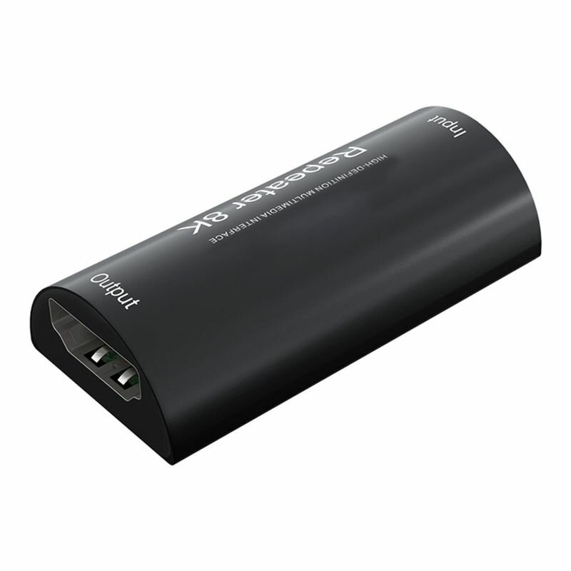 8K Повторитель 30M при 60 Гц HDMI-совместимый кабель-удлинитель Усилитель сигнала HDMI2.1 HDR 3D-видео конвертер