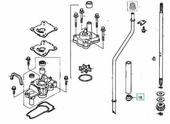 Маслоотражатель, масло (S, L) (Оригинал)