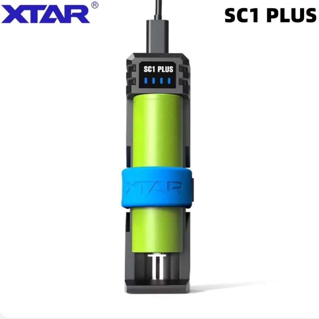XTAR SC1 PLUS Зарядное устройство для аккумуляторов SC1 PLUS-QC3.0-EU