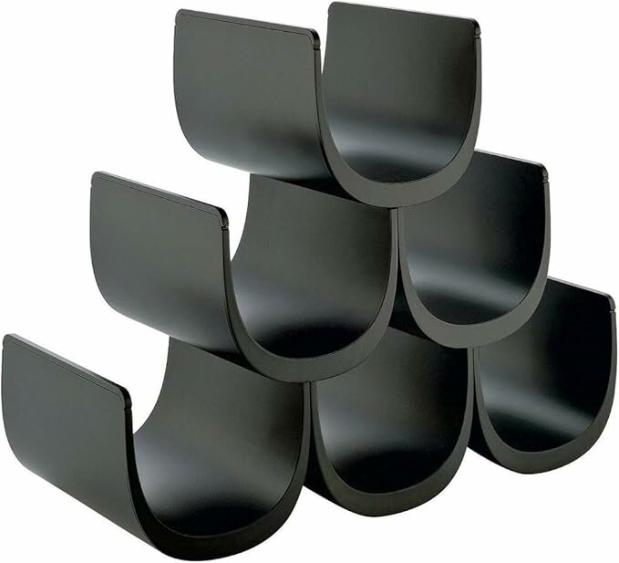 Держатель для бутылок - Alessi NOE - из термопластичной смолы, 30 x 34,5 x 15,5 см, черный, GIA13 B