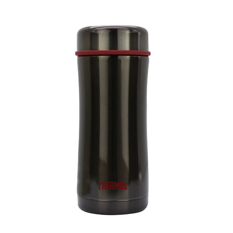 Термос THERMOS TCCG-400 BK, нержавеющая сталь, для офиса, для горячего и холодного, 0,38 л, black