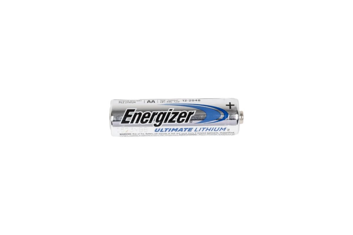 Батарейка литиевая Energizer Ultimate Lithium R6 / AA (L91) пальчиковая (1) шт. в упаковке