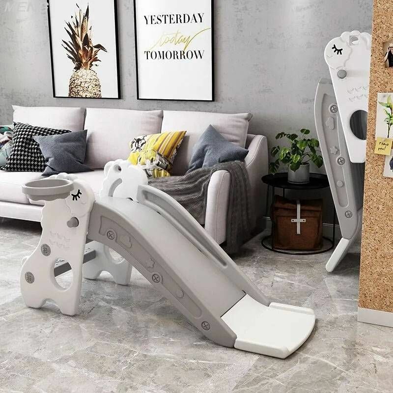 Небольшие детские горки, складные и многофункциональные, подходят для семей с детьми