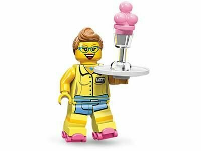 Конструктор LEGO Minifigures 71002 Series 11 Официантка / Diner Waitress (col11-13)