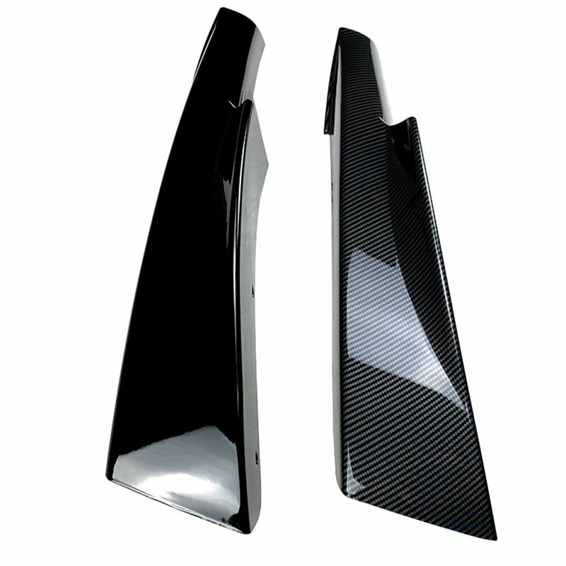 Глянцевая черная накладка на передний бампер для губ, уголковая накладка, нижняя защита, сплиттер, спойлер для BMW E90 320I 330I M-Tech LCI 09-12,2