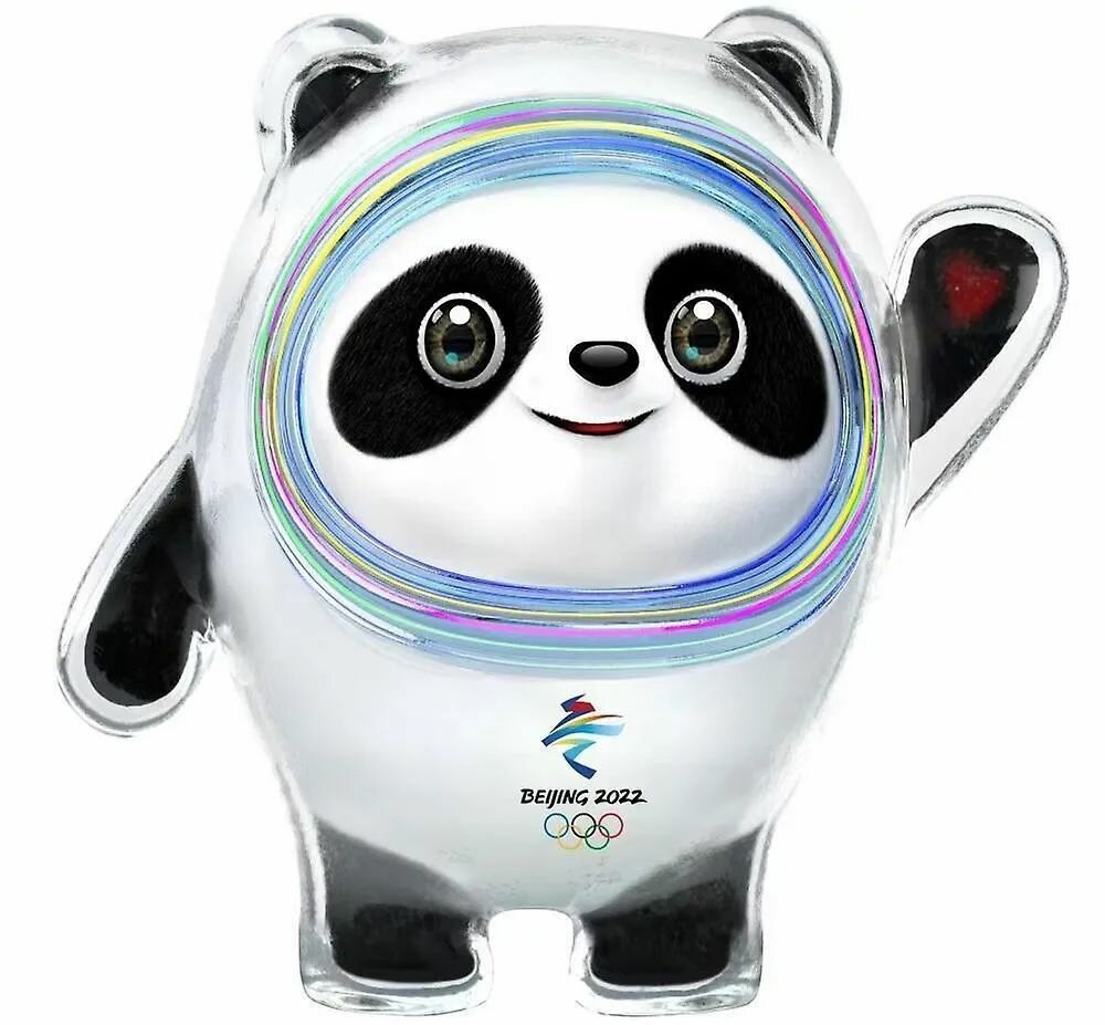 Плюшевая игрушка талисман зимних Олимпийских игр 2022 года в Пекине Бинг Двен Двен брелок кулон