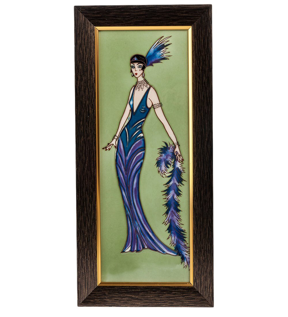 Картина "Дама", Pavone