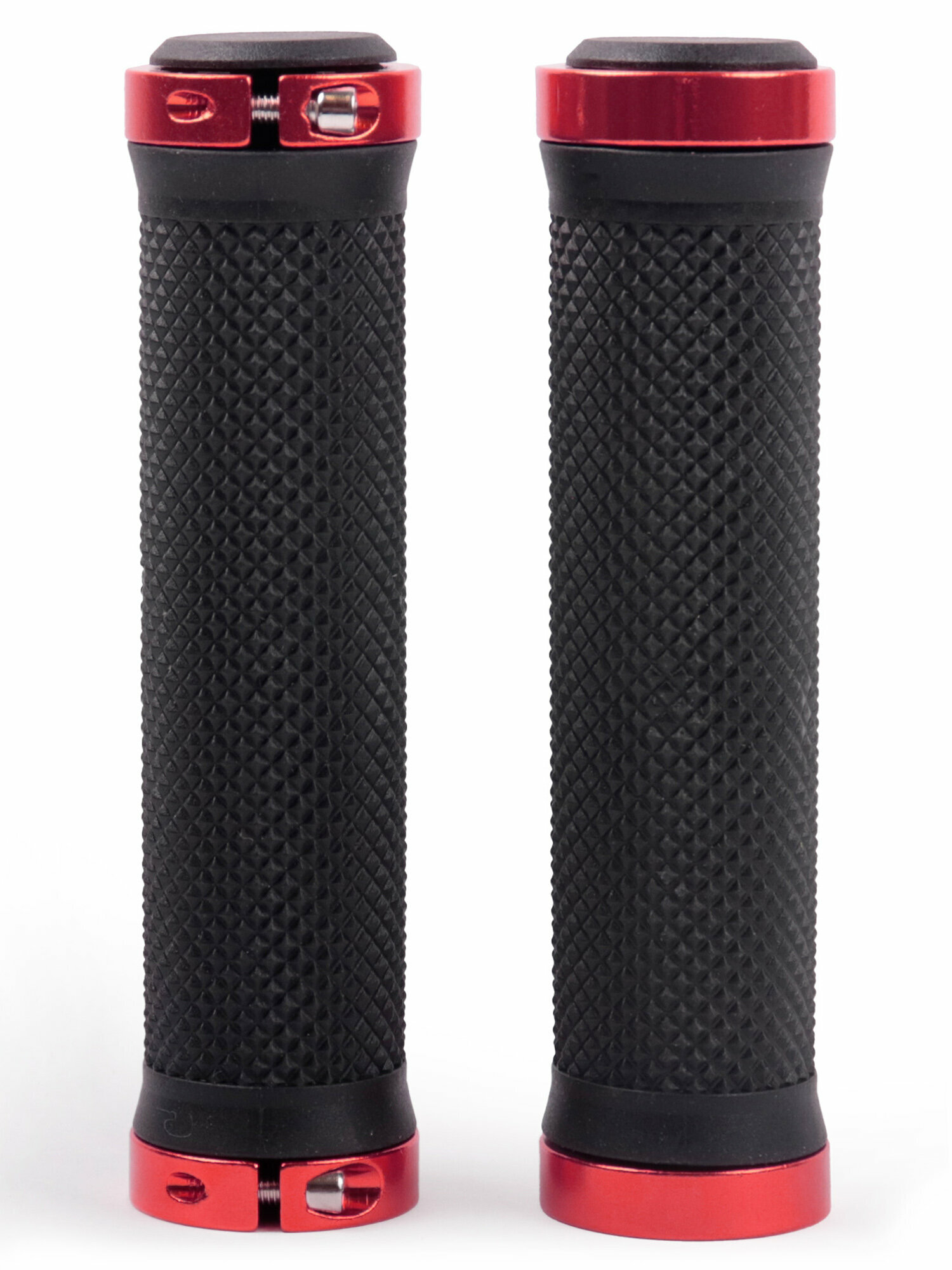 Грипсы Vinca Sport 129мм Black/Red