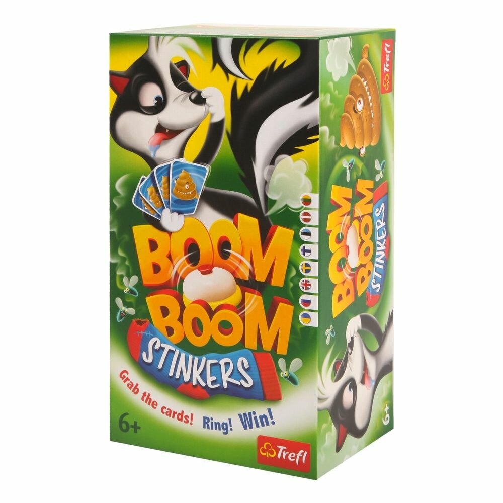 Настольная игра Trefl "Boom Boom", Stinkers, в коробке