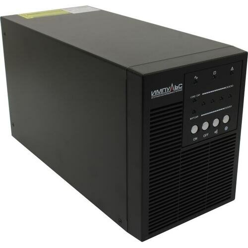 Источник бесперебойного питания Импульс Мини 560Вт 700ВА черный