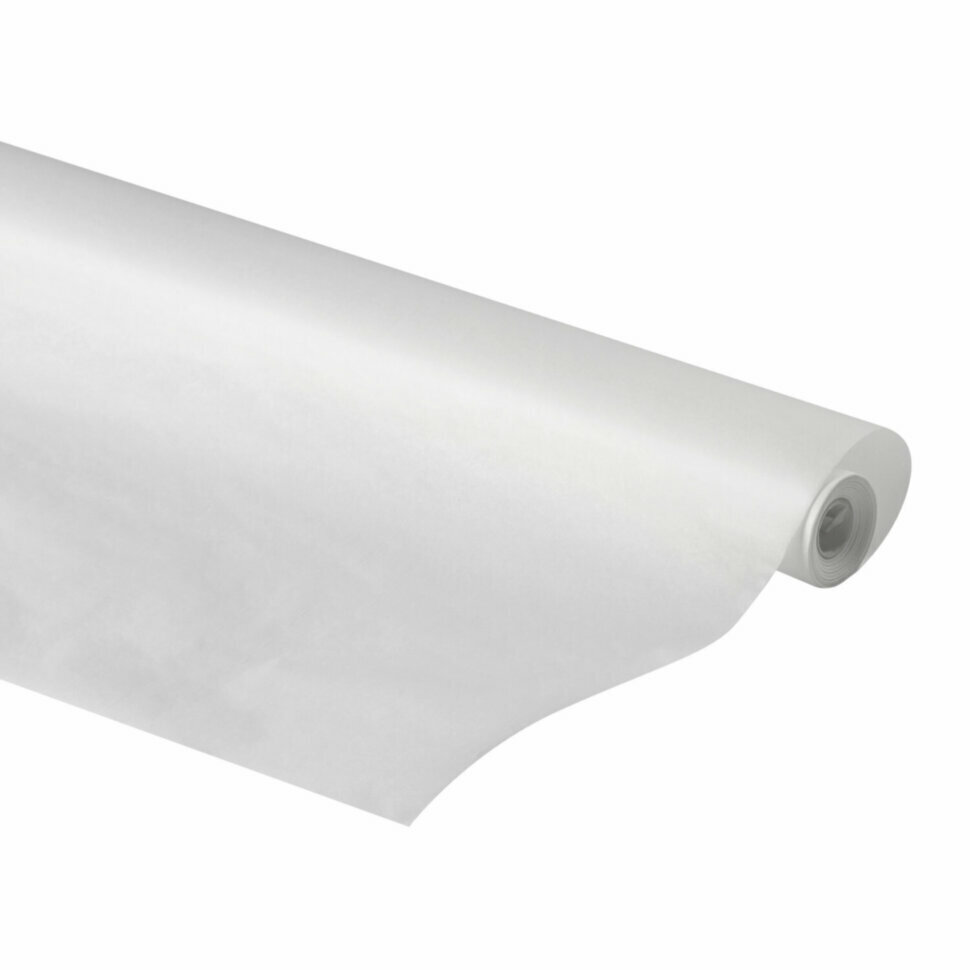 Калька для чертежных и дизайнерских работ, рулон 420 мм х 20 м, 40 г/м2, BRAUBERG, 116371, 116371