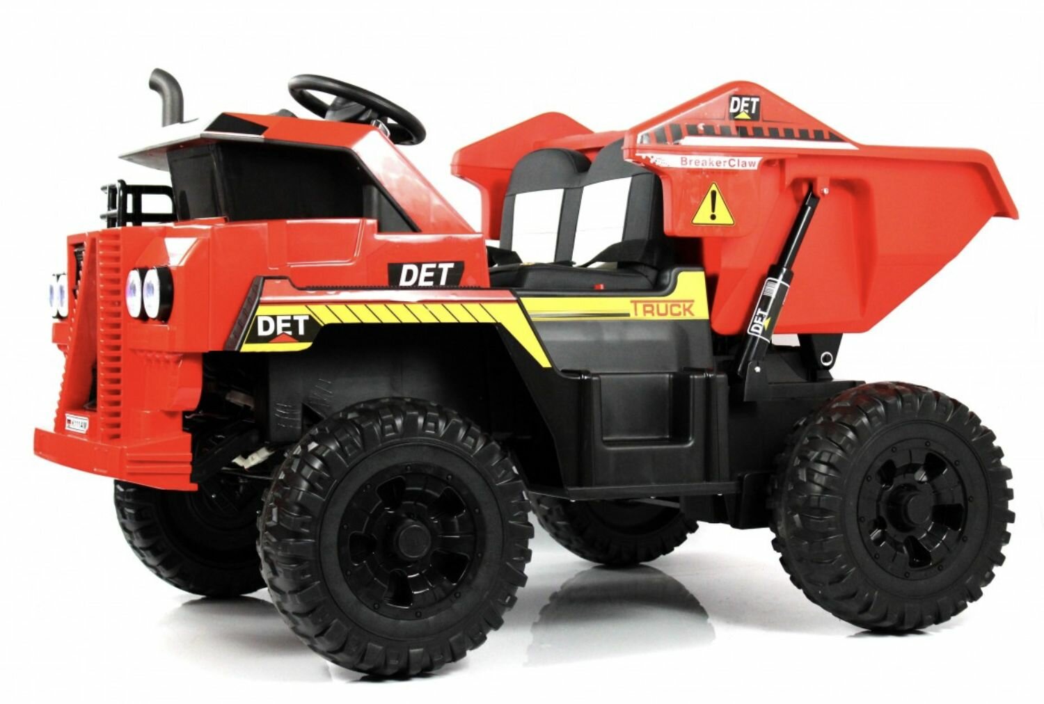 Детский электромобиль K111AM красный с дистанционным управлением, полноприводный, двухместный