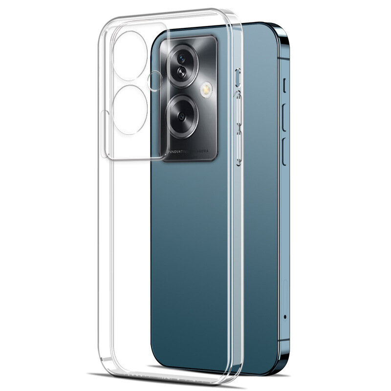 Чехол задняя-панель-накладка-бампер MyPads Tocco для Oppo A1i ультра-тонкий из мягкого качественного силикона прозрачный MyPads