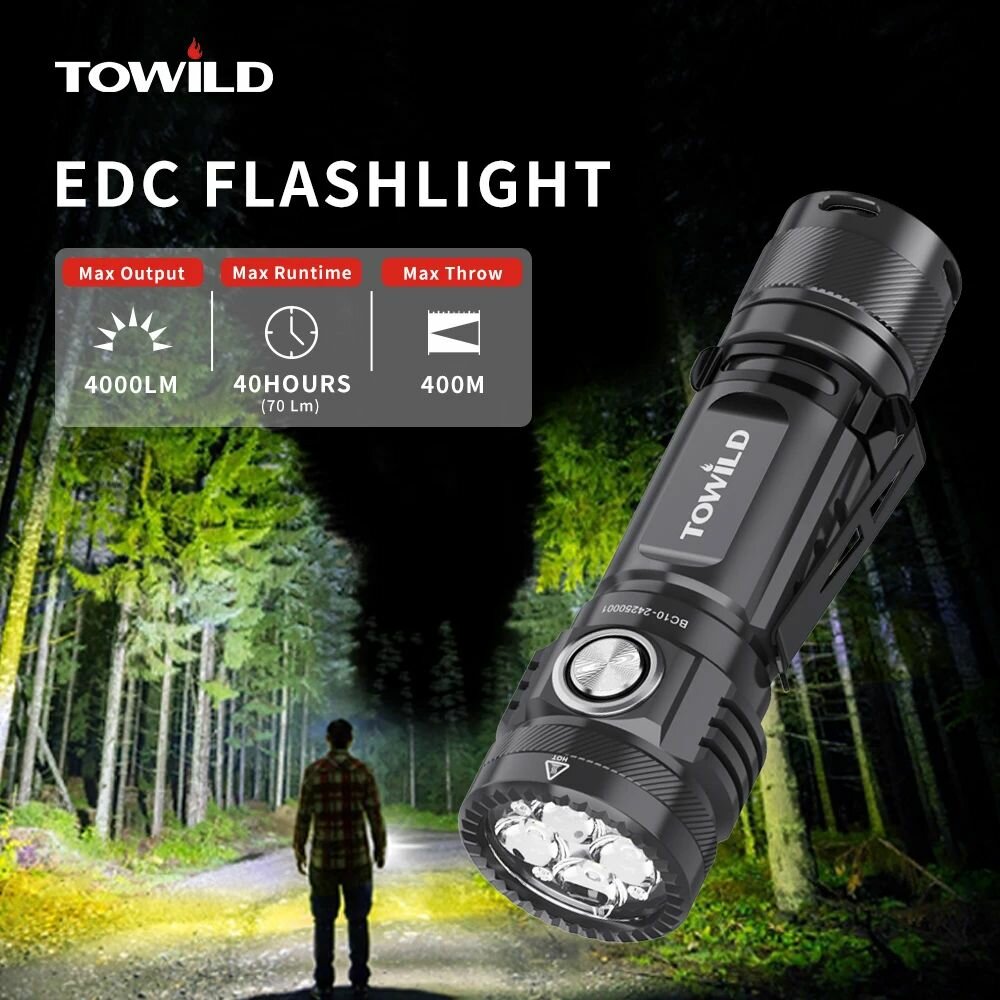 Фонарик TOWILD BC10