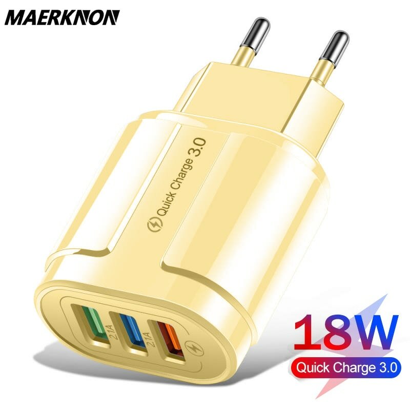 Быстрая зарядка 3.0 4.0 usb быстрое зарядное устройство 18w универсальные настенные зарядные устройства для мобильных телефонов для iphone samsung huawei планшет зарядное устройство